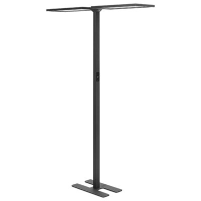 LED Floor Lamp SCULPTOR with Motion Sensor Metal Black