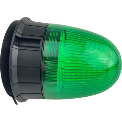 LED Green Flashing Economy Light Beacon Magnetic 12v/24v