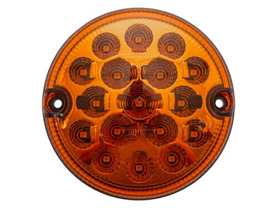 Buy LED Indicator Lamp Amber Single Lighting Unit Fits Land Rover ...
