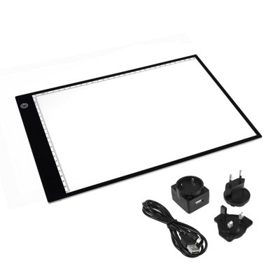 LED LIGHT BOX A4 - LED Light Box: Ultra-Thin: A4 - PURElite