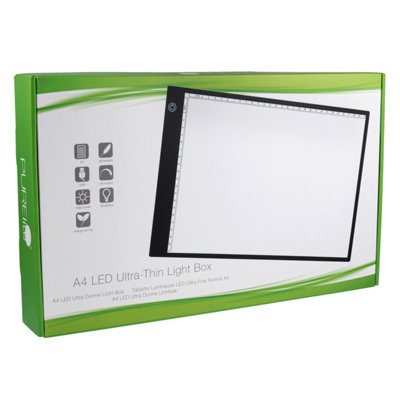 LED LIGHT BOX A4 - LED Light Box: Ultra-Thin: A4 - PURElite