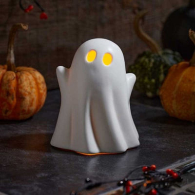 LED Spooky Eyes Ghost Ornament
