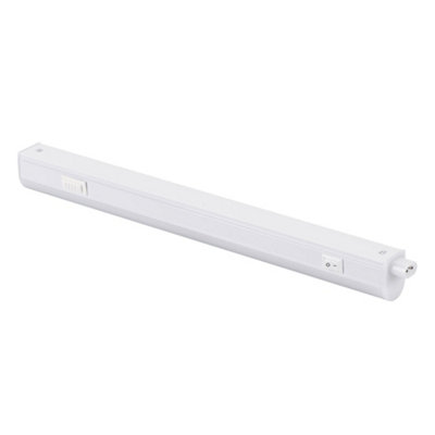 LED T5 Batten Light, CCT Switchable, 8W 60cms, On/Off Switch, 100Lm/W ...
