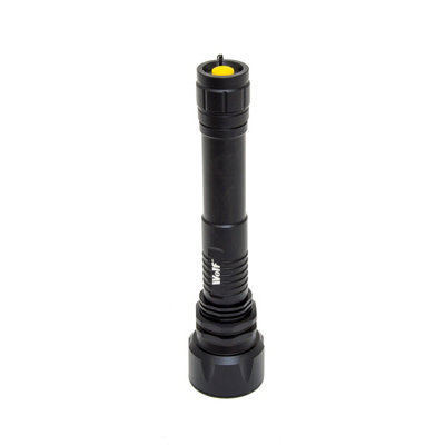 LED Torch Wolf 10w 850 Lumens Spotlight CREE Rechargeable Light Heavy ...
