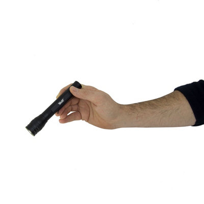 LED Torch Wolf 1w 120 Lumens Zoom Spotlight CREE Rechargeable Light ...