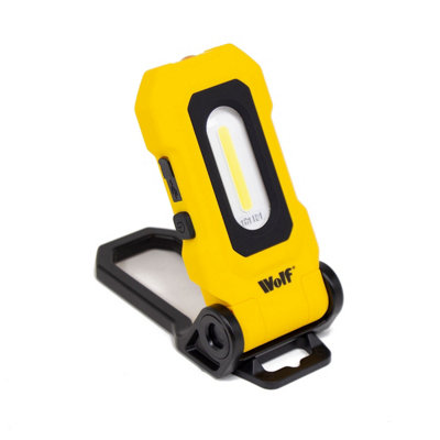 LED Torch Wolf 2w 200lm 'Torchmate' Rechargeable COB Light | DIY at B&Q