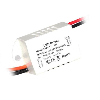 LED Transformer Power Supply / Driver for Led Strips - Power 6W - Pack ...