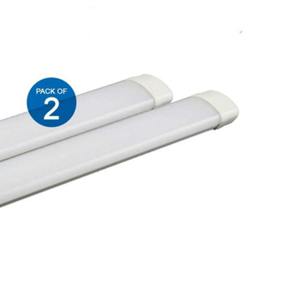 LED Triproof Batten IP65 18W 60cms 6000K (Pack of 2 units)