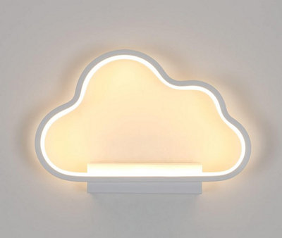LED Wall Light Modern LED Wall Light Simple Design White Cloud