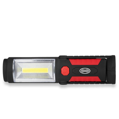 LED Work Light COB LED Lamp Torch USB Rechargeable Magnetic Clip ...