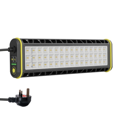 Ledlenser AT10C 5000lm LED 2.5m Corded Area Work Light Floodlight, IP67 ...