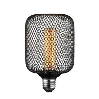 Ledsone E27 5W Dimmable LED Decorative Bulb Vintage Metallic Glow ...