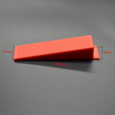 LEDSone Tile Leveling Wedges 200 Pcs Reusable Tiles Leveler Wedges ...