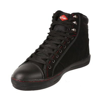 Lee Cooper Unisex Adult Nubuck Safety Boots Black (8 UK)