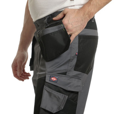 Lee Cooper Workwear Mens Reflective Trim Stretch Work Holster Cargo ...