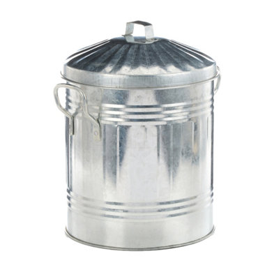 Leecroft Galvanised Mini Bin 12 x 10'' One Colour (One Size)