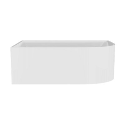 Left Hand J-Shaped Freestanding Bath from Balterley - 1700mm x 720mm