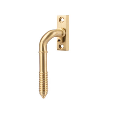 LEGACY BRASS VERONA LOCKABLE ESPAGNOLETTE REEDED (LEFT HAND) - SATIN BRASS