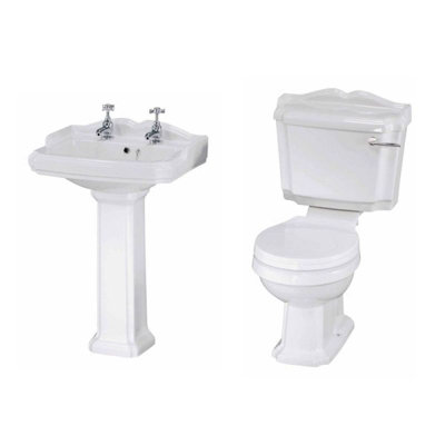 Legend Traditional Toilet & Basin Suite (5217)