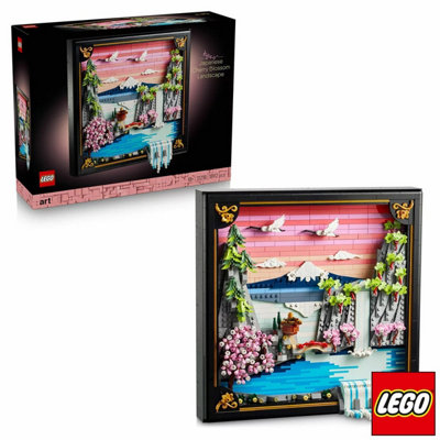 LEGO Art Japanese Cherry Blossom Landscape - Model 31218 (18+ Years ...