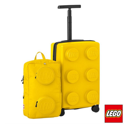 LEGO Hardside Carry On Suitcase & Backpack Luggage Set Yellow ...