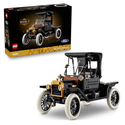 Lego Icons Ford Model T - Retro Car Kit for Adults - Collectible ...