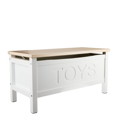 Leines Toy Box Storage Chest in Classic White Oak