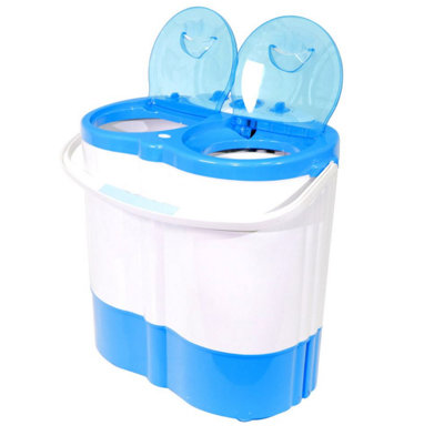 Leisurewize Portable Twin Tub Washing Machine & Spin Dryer 230W