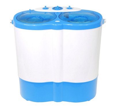 Leisurewize Portable Twin Tub Washing Machine & Spin Dryer 230W