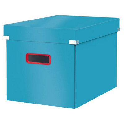 Leitz Click & Store Cosy Calm Blue Cube Storage Box Large