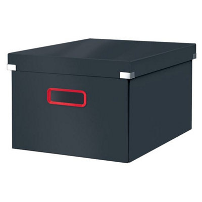 Leitz Click & Store Cosy Velvet Grey Storage Box Medium