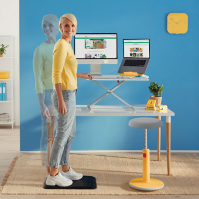 Leitz Ergo Cosy Warm Yellow Adjustable Laptop Stand