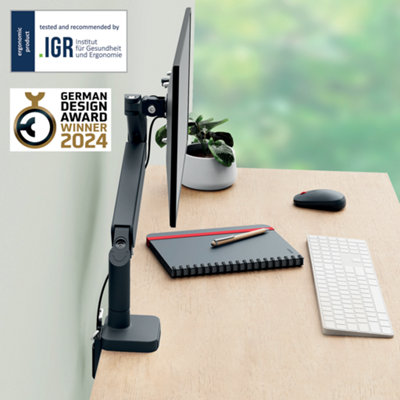 Leitz Ergo Space Saving Single Monitor Arm