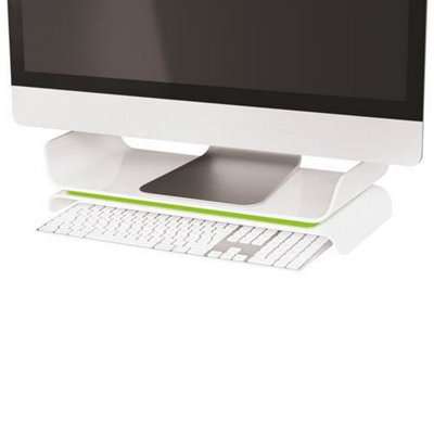 Leitz Ergo Wow Green Adjustable Monitor Stand