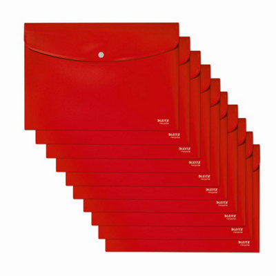 Leitz Recycle folder A4 PP red