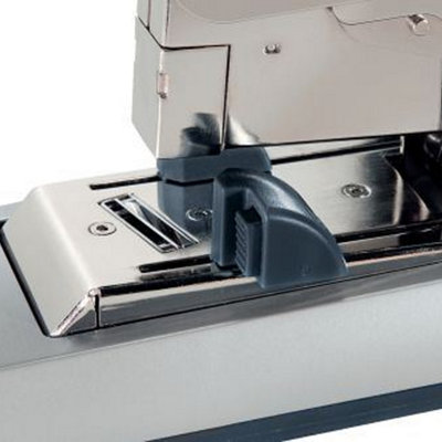 Leitz Silver Flat Clinch Heavy Duty 120 Sheet Office Stapler