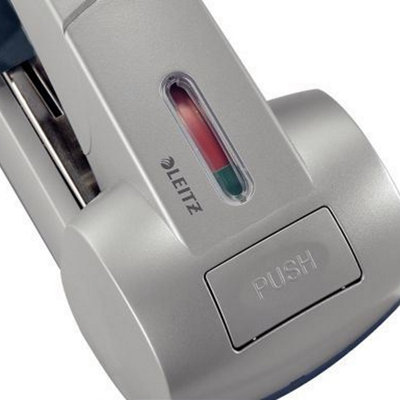 Leitz Silver Flat Clinch Heavy Duty 120 Sheet Office Stapler