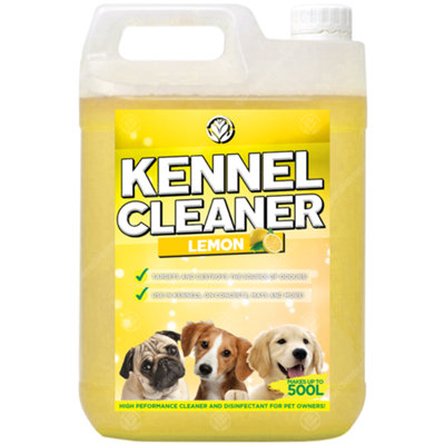 Lemon Scented Kennel Cleaner 5L - Safe Fresh Dog Cat Pet Odour Disinfectant
