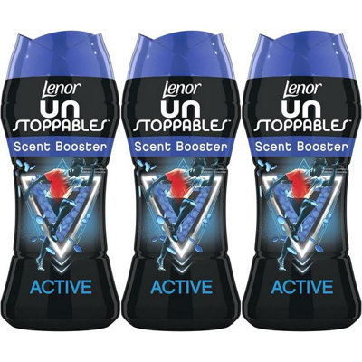 Lenor Unstoppables In-Wash Scent Booster, Active, 194g (Pack of 3 ...