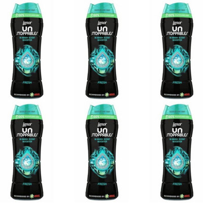 Lenor Unstoppables Laundry Scent Booster Beads 264g, Fresh (Pack of 6 ...