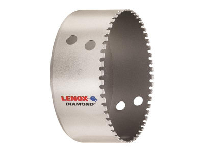 Lenox 102mm Diamond Holesaw for Precision Ceramic and Stone Cutting