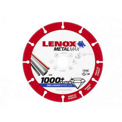 Lenox Metalmax Cut Off Disc Multi Colour (115 x 1.3 x 22.23mm)