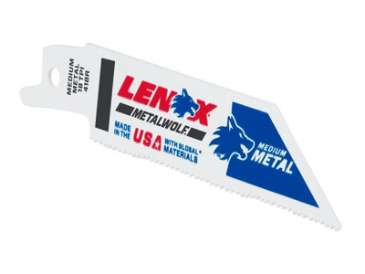 Lenox MetalWolf Wave Edge Reciprocating Saw Blade 102 x 19 x 0.9mm 18 ...
