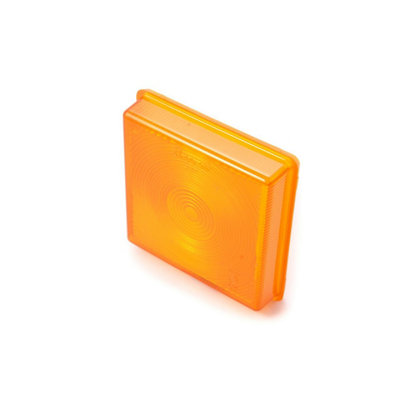 Lens, amber for Rubbolite 312/313 lamp