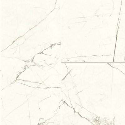 Leoline Portoro 508 White Contract Plain Effect Anti-Slip Commercial ...