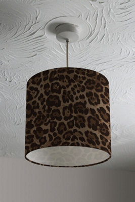 Leopard Print (Ceiling & Lamp Shade) / 45cm x 26cm / Ceiling Shade