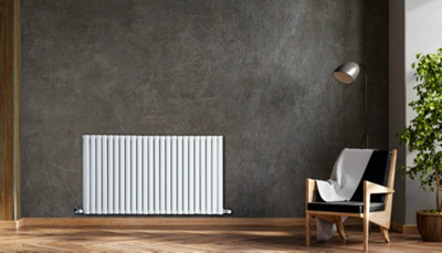 Leporce Rome Double Designer Radiator 600-600,White