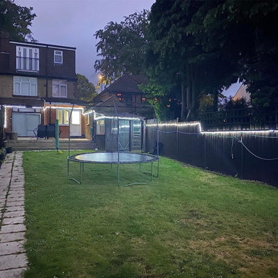 Lepro 10m 240 LED Outdoor Rope Lights, Cool White, Outdoor String ...