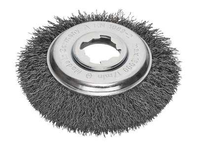 Lessmann 423.17X X-Lock Crimped Steel Bevel Brush 115mm Non Spark ...