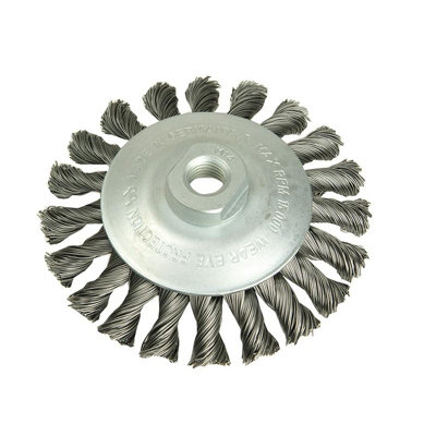 Lessmann Conical Knot Brush Multi Colour (100 x M10 x 0.50)